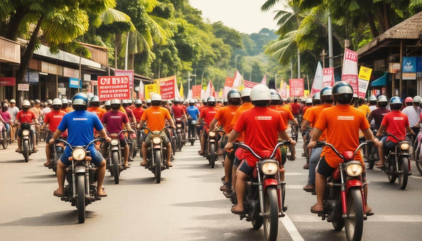 Bali's Online Taxi Wars: Drivers Protest KTP Requirement Amid Rising ...