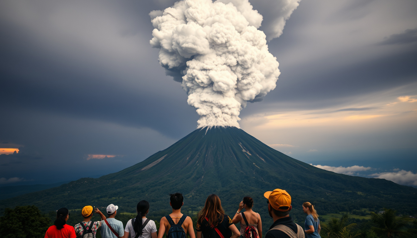 Mount Lewotobi Laki Laki Erupts: Ash Clouds Ground Flights and Alarm ...