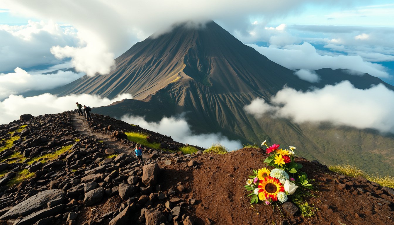 Tragedy Strikes on Mount Rinjani: Death of Brazilian Tourist Raises ...
