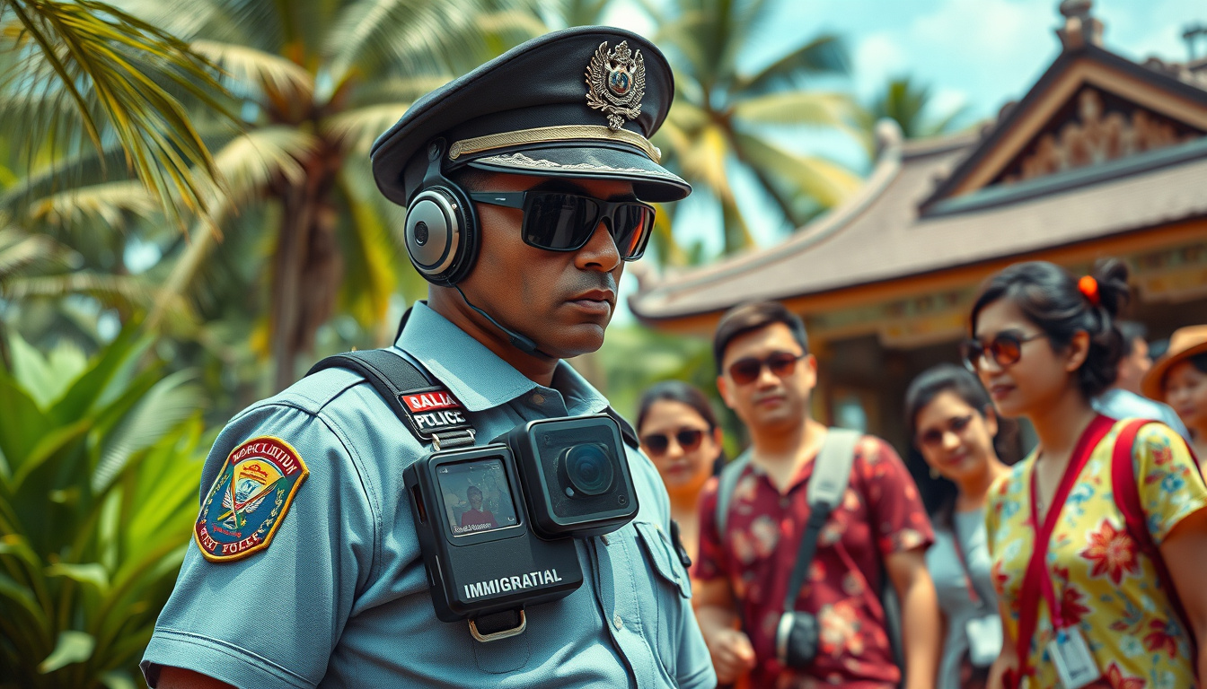 Bali's Immigration Police Get High-Tech Makeover with Bodycams to ...